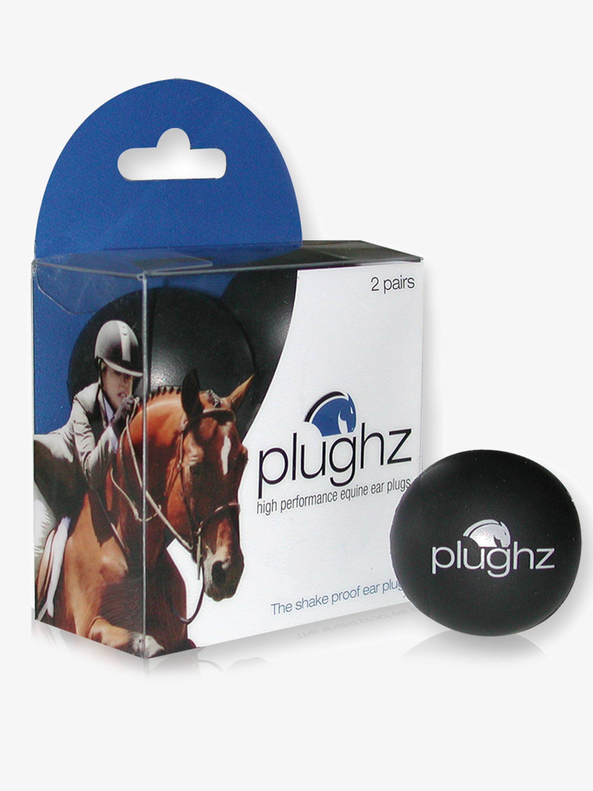 Plughz Equine Ear Plugs - Galloping Geldings